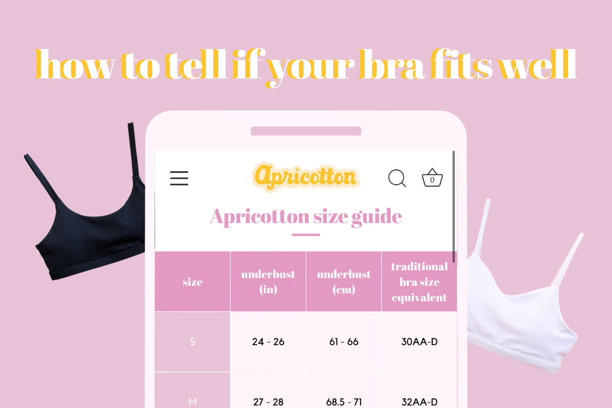 How to Tell If Your Apricotton Bra Fits Well